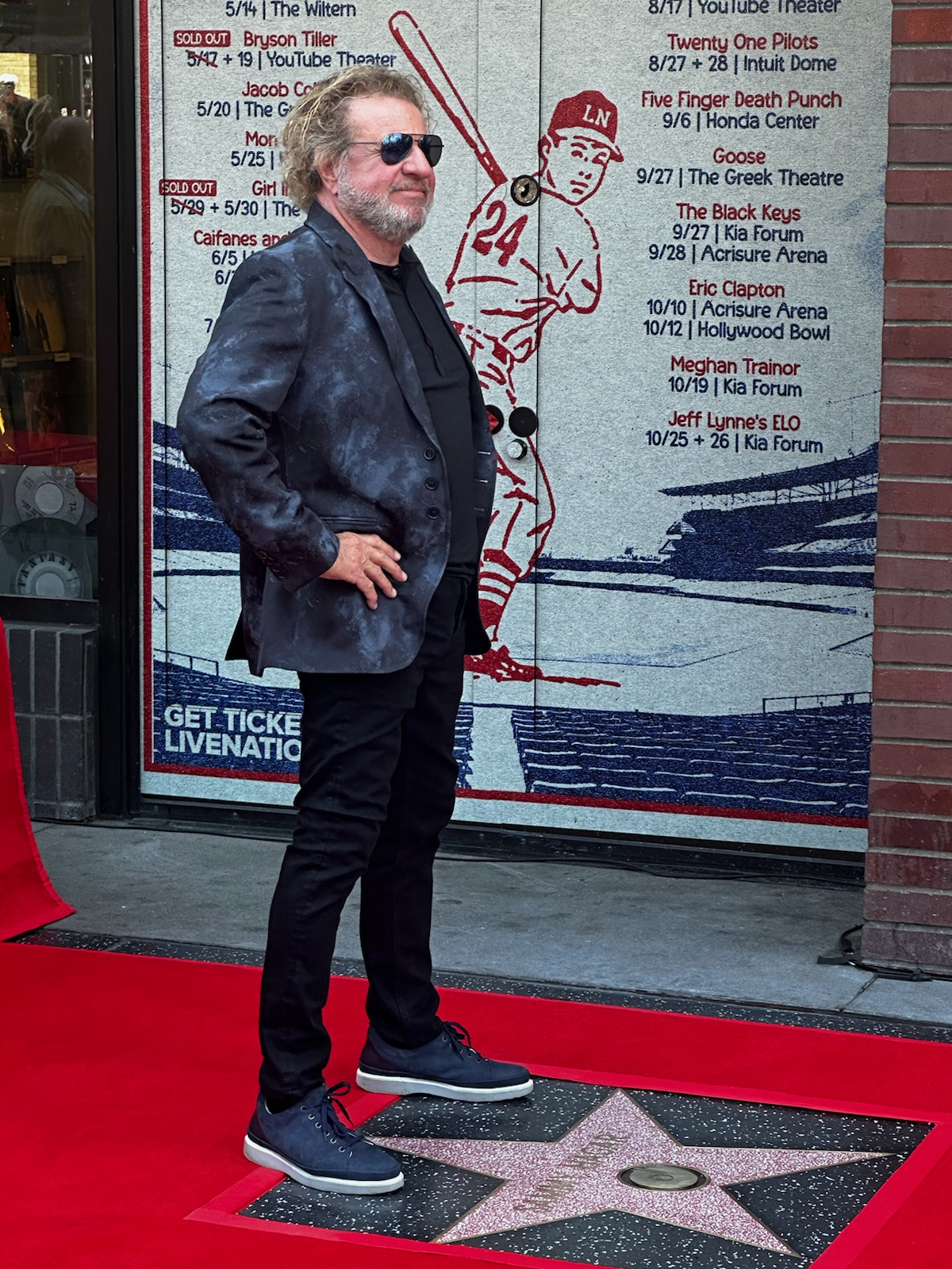 Sammy Hagar, Honorary Ambassador of Los Cabos, Receives Star on ...